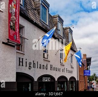 INVERNESS, SCOTLAND - Aug 21, 2025: Striking Gothic architecture of the ...
