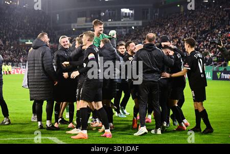 Final celebration, Albian Hajdari (Hoffenheim) Frankfurt, January 24 ...