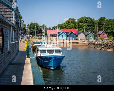 Victoria Wharf, Victoria,PEI Stock Photo - Alamy