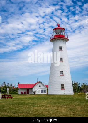 Point Prim Lighthouse built 1845 is the oldest lighthouse and only ...