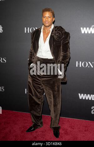Jeremy Pope attends the red carpet of the movie THE BEAUTY (Photo by ...