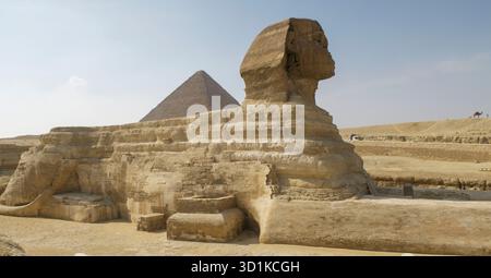 Side view of The Great Sphinx of Giza, Cairo, Egypt Stock Photo - Alamy