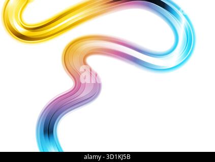 Glossy wave vector background. Glossy wave vector background, vector ...