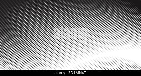 Slant line halftone gradation texture. Fading diagonal stripe gradient ...