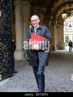 Work and Pensions Secretary Pat McFadden arrives for a Cabinet meeting ...