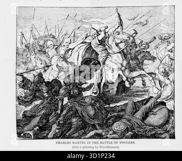 Battle of Poitiers aka Battle of Tours was fought on 10 October 732 ...