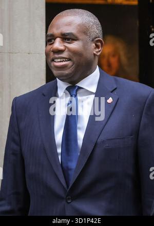Deputy Prime Minister David Lammy (right) attends a groundbreaking ...