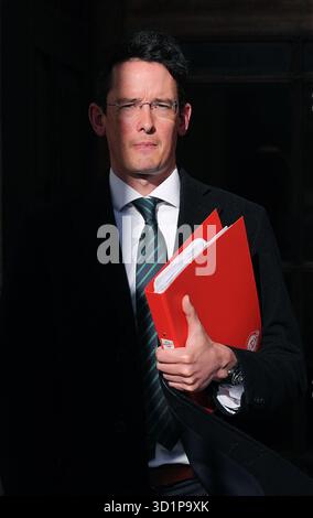 Enoch Burke at the High Court, Dublin, arriving with family members ...