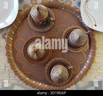 Turkish delight on a wooden table Stock Photo - Alamy