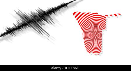 Seismic activity earthquake Namibia map Stock Photo - Alamy