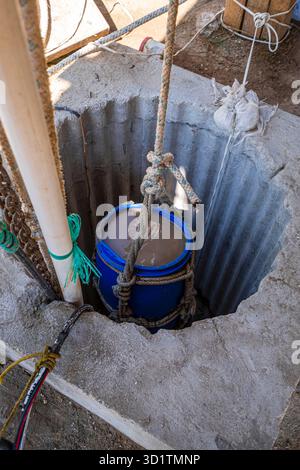 Traditional well excavation Stock Photo - Alamy