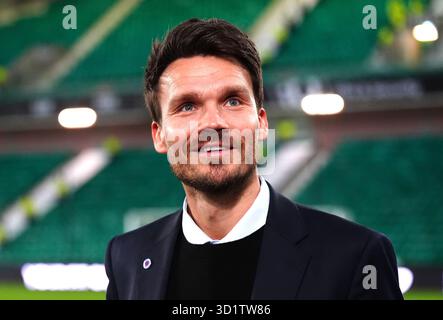 Rangers manager Danny Rohl ahead of the William Hill Premiership match at The CalForth ...