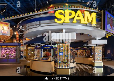 Austin, Minnesota - The SPAM Museum. SPAM is a lunch meat made of pork ...