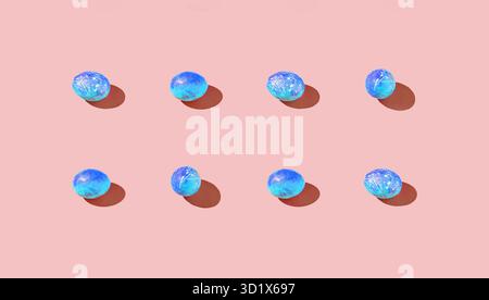 Eggs set. Many food protein. Brown on background. Hard shadow. Easter ...