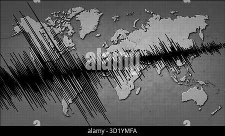World Earthquake Map, Fault Lines, Epicenters, and Seismic Activity ...