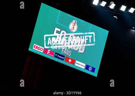 COLOGNE, GERMANY - 29 OCTOBER, 2025: - The football match of Germany ...