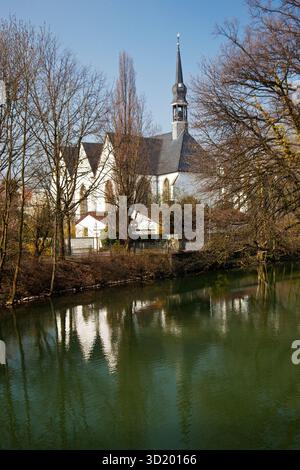 the river lippe in germany Stock Photo - Alamy