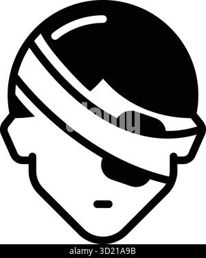 Icon for eye injuries, eye Stock Vector Image & Art - Alamy