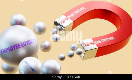 Fair Working Conditions that attracts Employee Loyalty Stock Photo - Alamy