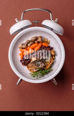 Fresh seafood of Tilapia fish, Mackerel fish, Saurida undosquamis, the ...