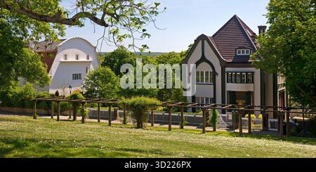 Grosse Haus Glueckert und Haus Behrens, Kuenstlerkolonie Mathildenhoehe ...