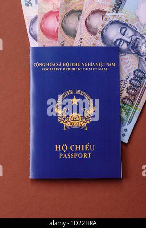 Vietnam passport for travelling, flying and doing business. Vietnamese ...