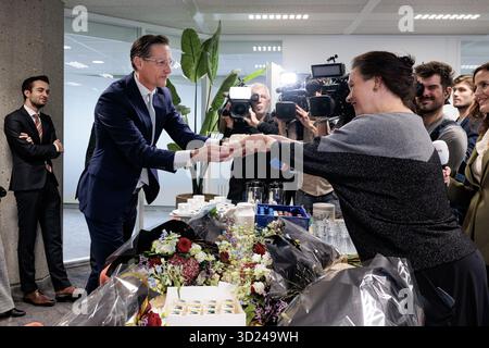 THE HAGUE - Annabel Nanninga (JA21) during the swearing-in ceremony as ...