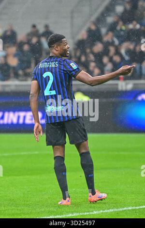 Denzel Dunfries of Inter during Inter - FC Internazionale vs FC Kairat ...