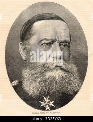 Portrait of Eduard Vogel von Falckenstein, a Prussian General ...