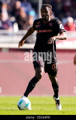 TorinoÕs Adrien Tam ze during the Serie A soccer match between Torino ...