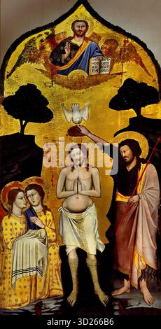 Battesimo di Gesu - Baptism of Jesus by Turino Vanni 14th -15th Century ...