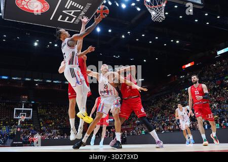 Justin Robinson of Paris Basketball during the French championship ...