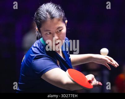Yangzi LIU of Australie During the 16th WTT Champion Montpellier Final ...