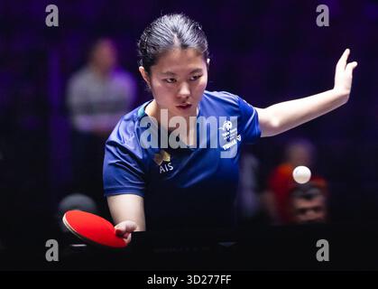 Yangzi LIU of Australie During the 16th WTT Champion Montpellier Final ...