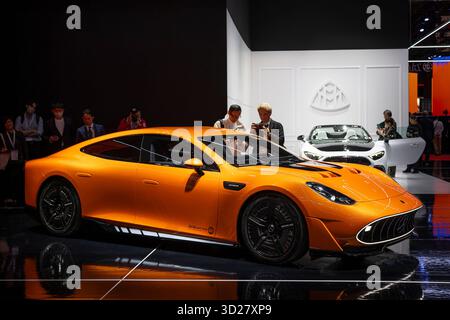 Mercedes-Benz AMG GT XX concept on display at Japan Mobility Show 2025 ...