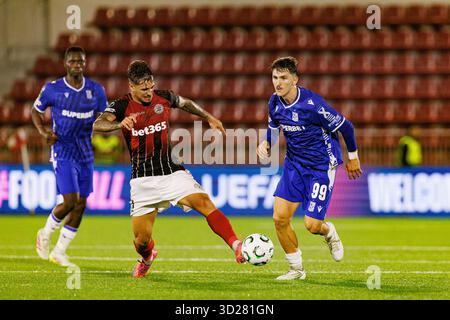 Pablo Rodriguez seen during UEFA Conference League league phase game ...