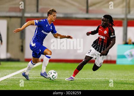Boubacar Sidik Dabo seen during UEFA Conference League league phase ...
