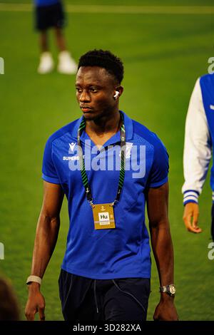 Yannick Agnero seen during UEFA Conference League league phase game ...