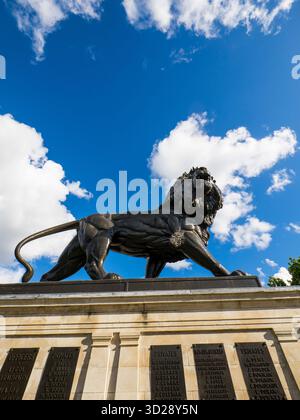 The Maiwand Lion - Forbury Gardens, Reading, Berkshire. The statue was ...