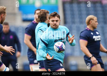 Patrick Harrison, Scotland Team, Murrayfield, 15th November 2025 Stock ...