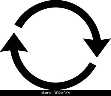 Arrow circular icon Stock Vector Image & Art - Alamy