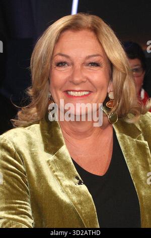 Bettina Tietjen during the NDR Talk Show at NDR Studios on November 28 ...