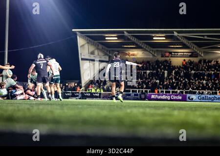 Ethan Grayson, Of Newcastle Red Bulls during the Gallagher Prem Rugby ...
