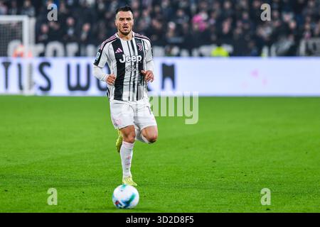 Filip Kostic of Juventus FC seen in action during Serie A 2025/26 ...