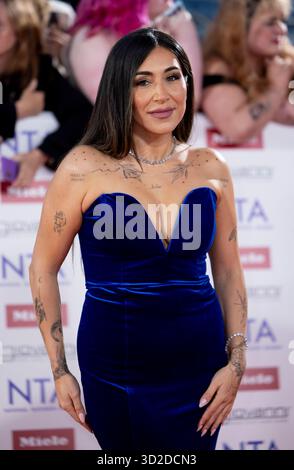 Ellie Prohan at the NTA's 2025 at The O2 Arena london Stock Photo - Alamy