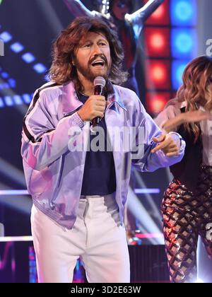 Rome: Rai studios formerly called Dear, on the show "Beasts." Pictured ...