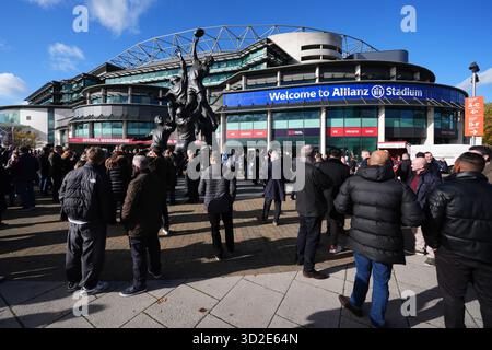 General view of the stadium before the Quilter Nations Series match at ...