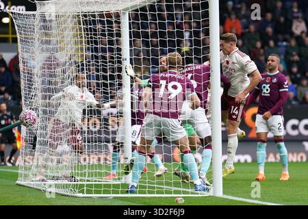 Arsenal's Viktor Gyokeres scores their side's second goal during the ...