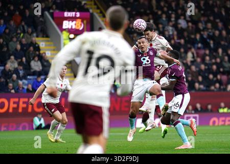 Arsenal's Declan Rice scores their side's second goal of the game ...