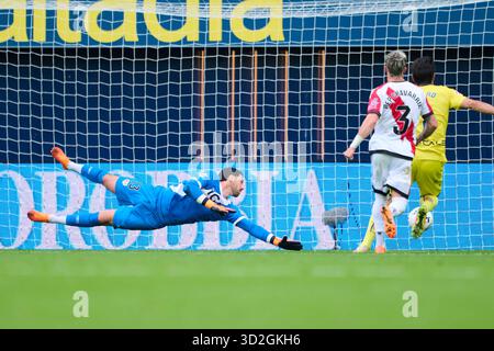 Augusto Batalla of Rayo Vallecano goalkeeper, in action during the 2025 ...